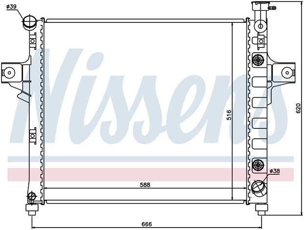 RADIADOR JEEP GRAND CHEROKEE 4.7i V8 - OE: 52079883AB / 52079883AC ...