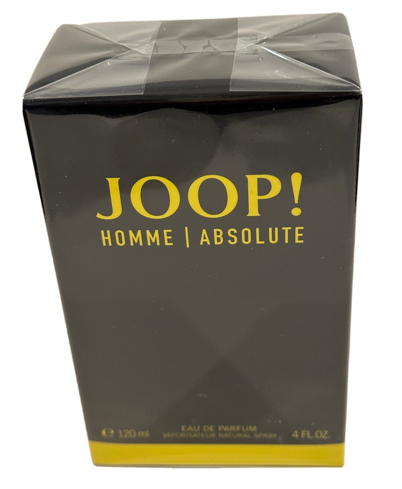 JOOP ! HOMME ABSOLUTE 4.0OZ EAU DE PARFUM SPRAY BRAND NEW IN SEALED BOX ...