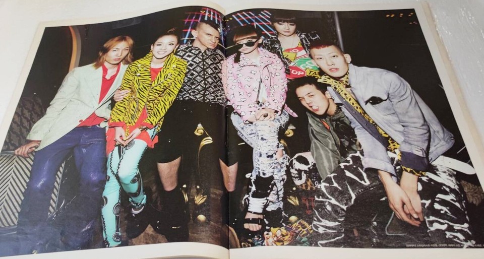 2ne1 Official Korean Magazine HighCut Bom Dara Minzy CL Basses Kpop ...