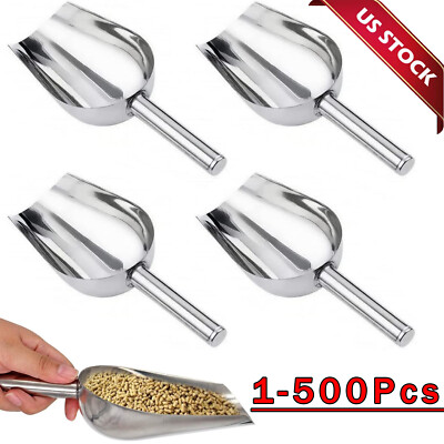 Stainless Steel Scoop Bar Ice Candy Dry Goods Popcorn Commercial ...