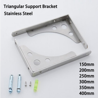 Solid Thickening Stainless Steel Triangular Support Bracket Wall Shelf ...