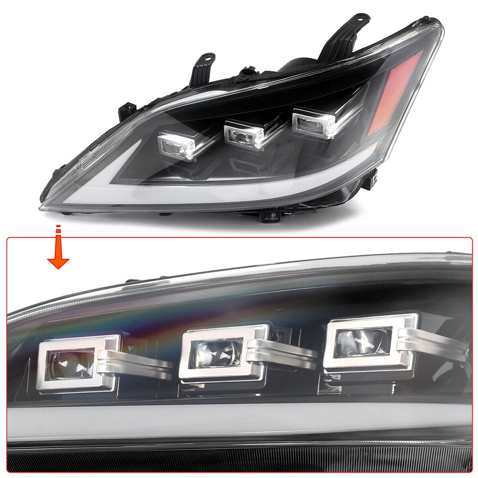 New Upgrade LED Headlights Headlamps Assembly For 2007-2012 Lexus ES350 ...
