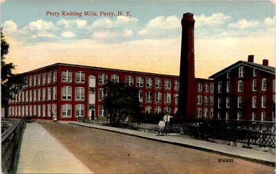 Perry Knitting Mills, Perry, N. Y., The Valentine-Souvenir Co., New ...