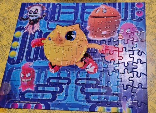 2013 Pressman 100 pc. PAC-MAN AND THE GHOSTLY ADVENTURES PUZZLE ...