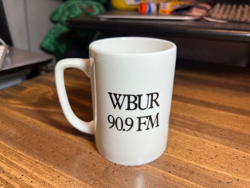 RARE ~ WBUR 90.9 FM Boston NPR Signature Cup Bob Edwards Morning ...