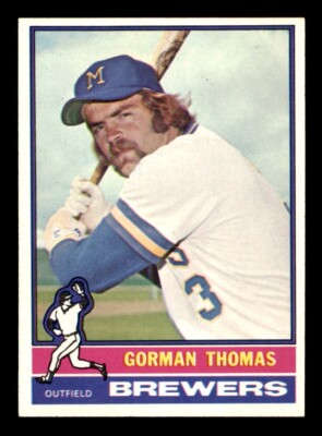 1976 Topps Baseball #139 Gorman Thomas NM/MT *d3 | eBay