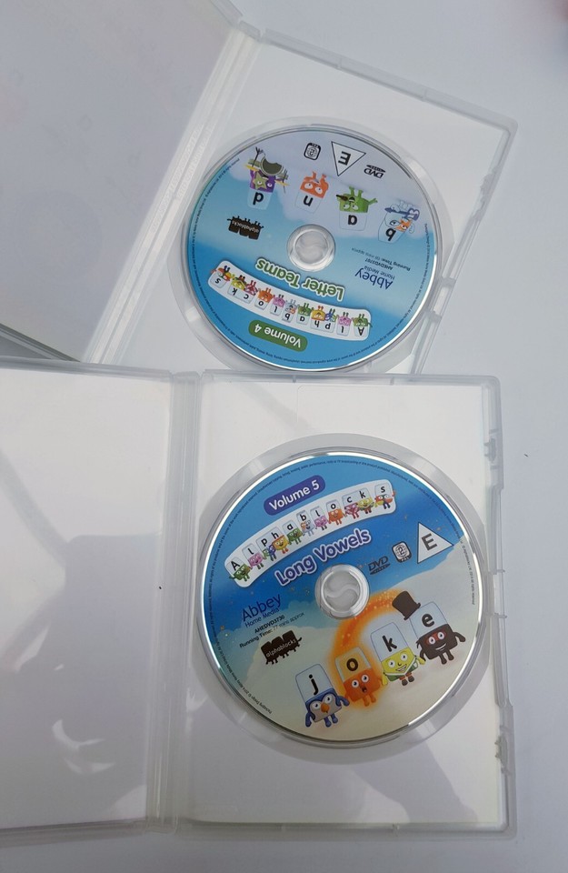 Alphablocks Complete Collection 5 DVD Boxset Box Set CBeebies BBC TV ...