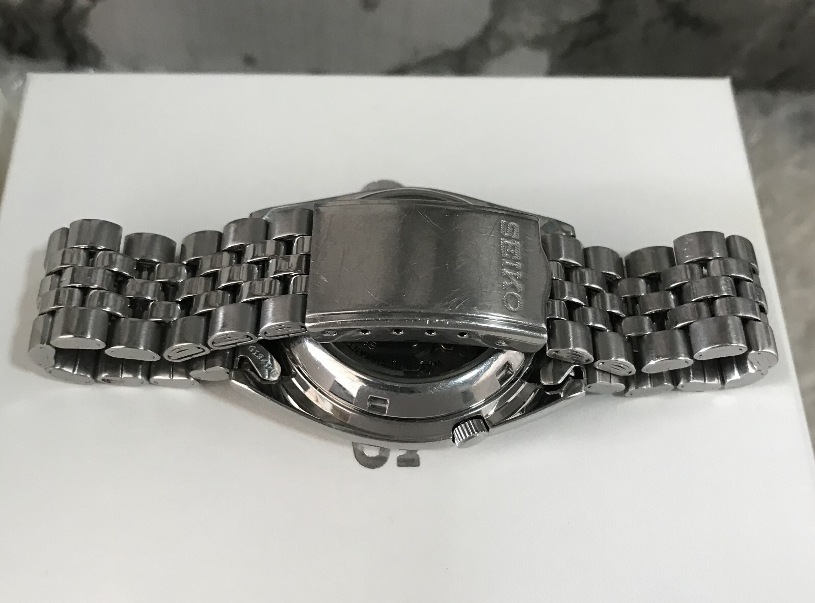 Seiko 5 Sports Silver Men's Watch - SNXJ89 for sale online | eBay