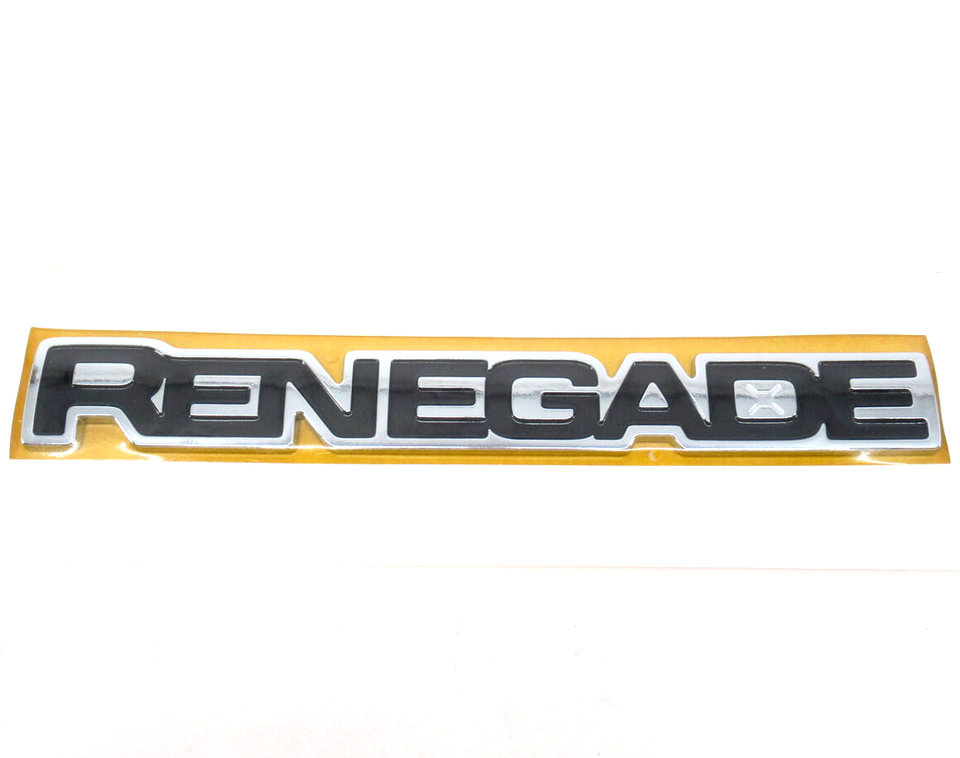 Genuine Mopar Jeep 68267207AA Passenger Front RENEGADE Nameplate 15-22 ...