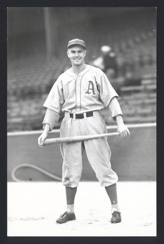 IRV BARTLING Real Photo Postcard RPPC 1938 Philadelphia Athletics ...