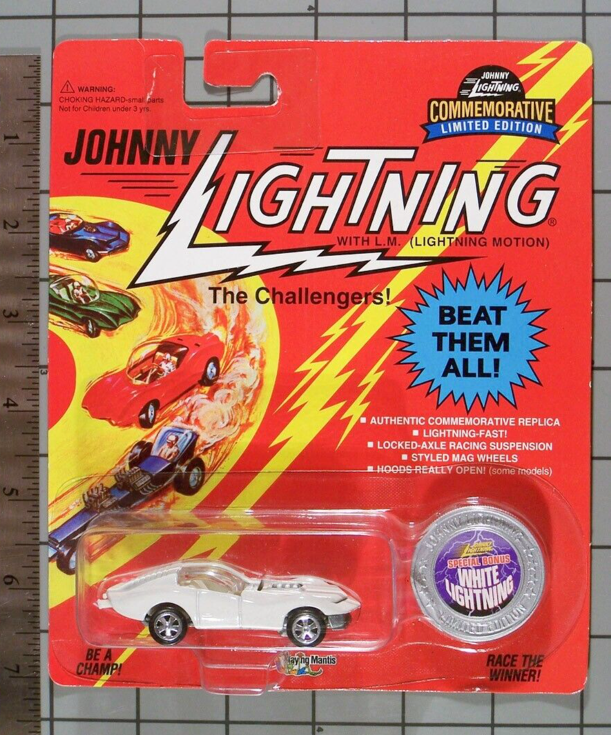 Johnny Lightning 1995 Commemorative LE, Custom Mako Shark, White ...