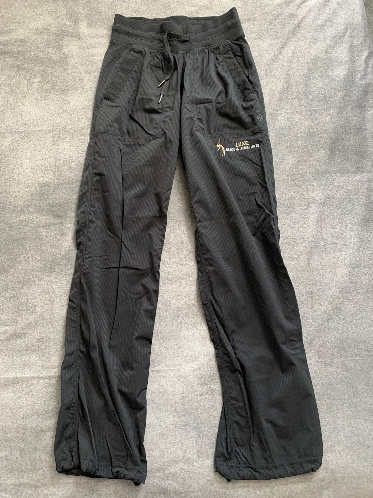 Lululemon Studio Pants 30” Black Size 2 Embroidered Business Logo | eBay