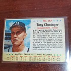 1963 Post #157 Tony Cloninger Braves P | eBay