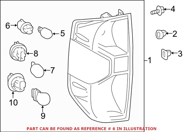 Toyota 815550C100 Genuine OEM Signal Bulb Socket for sale online | eBay
