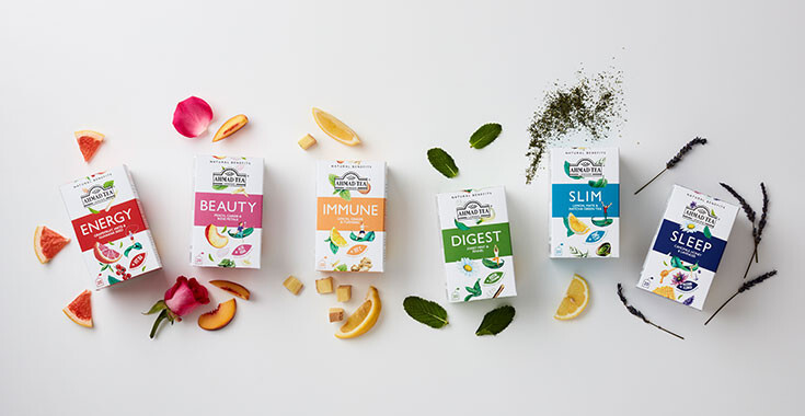 Ahmad Tea IMMUNE - Lemon , Ginger & Turmeric Tea Infusion 20 tbs | eBay