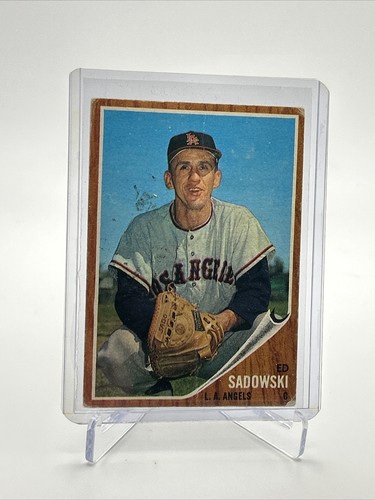 1962 Topps Ed Sadowski Baseball Card #569 Poor Quality FREE SHIPPING | eBay