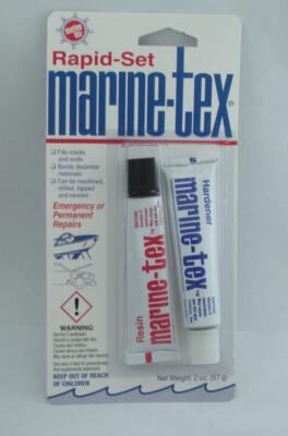 Marine-Tex RM320K Rapid-Set Epoxy Repair Kit Color Gray 2 oz with ...