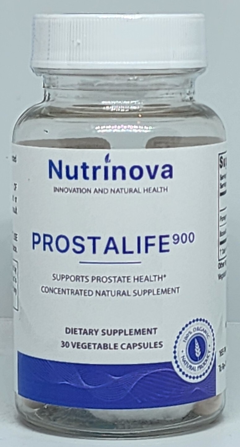 Nutrinova Prostalife 900 Prostate Support Supplement 30 Capsules New ...