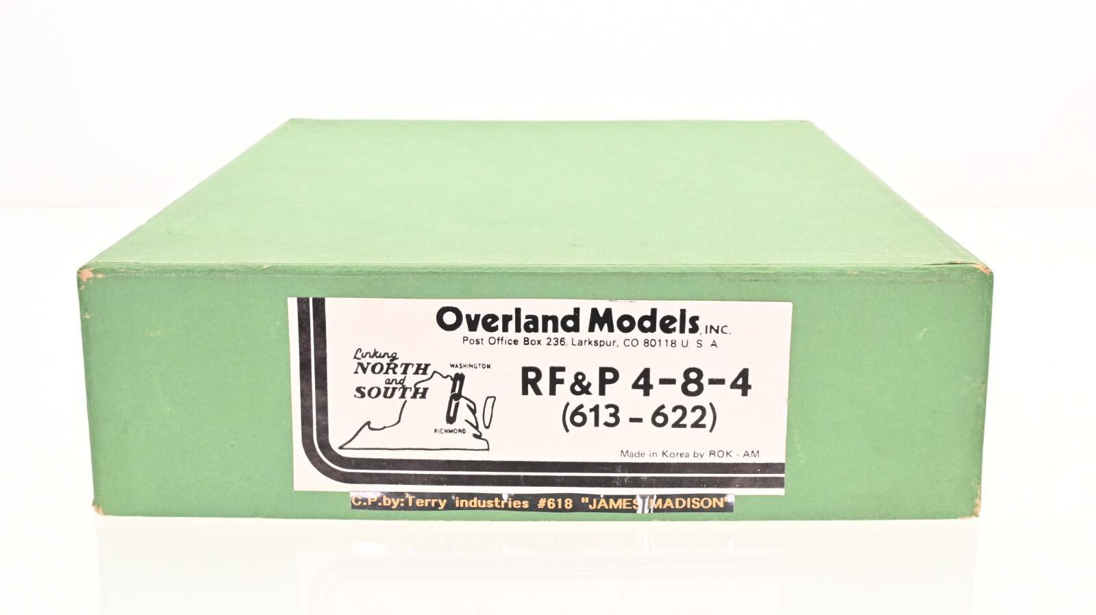Overland Brass 4-8-4 Richmond-Washington RF&P 618 HO scale | eBay