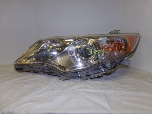 2012 20013 2014 TOYOTA CAMRY HEADLIGHT HALOGEN LEFT OEM 3396 | eBay