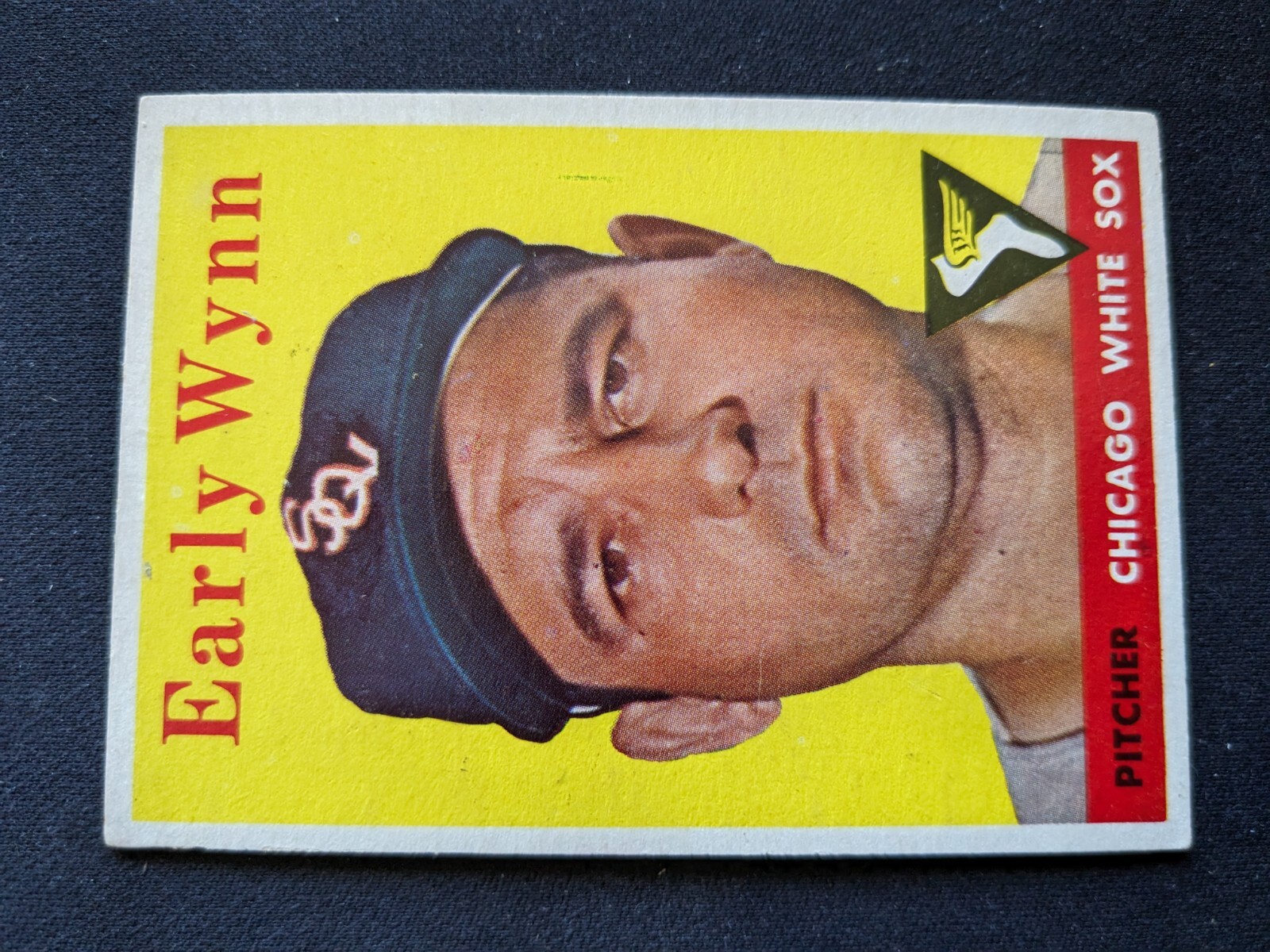 1958 Topps Baseball Card # 100 Early Wynn - Chicago White Sox (EX) | eBay