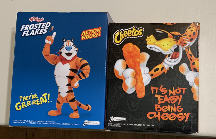 Jada Toys 6″ Tony The Tiger Kellogg’s Frosted Flakes & Cheetos -New ...