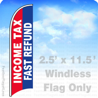 Business Signs - Income Tax Flags