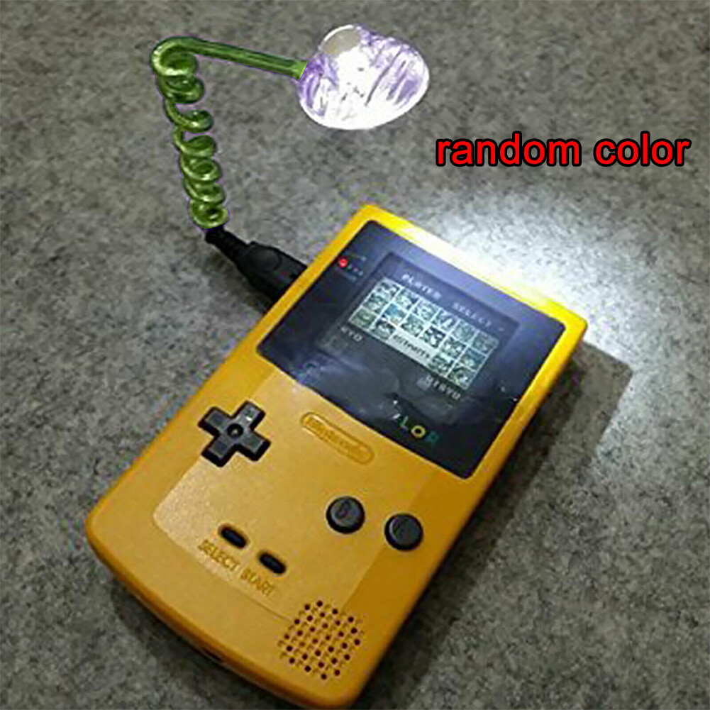 White Worm Light LED Illumination For GameBoy Color GBC Pocket GBP | eBay
