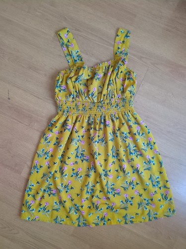 Women's Size 10, Pretty Little Thing Sexy Floral Dress Yellow | eBay