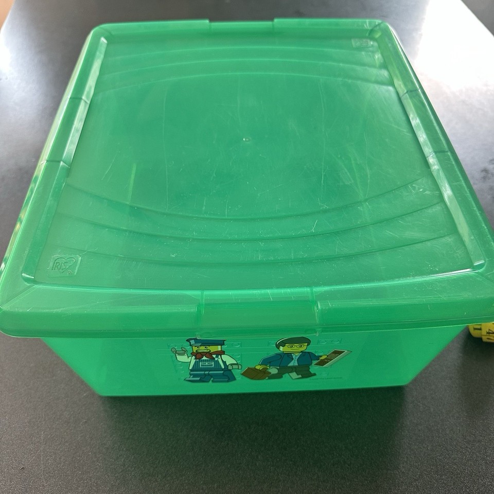 Lego & Lego Ninjago - Medium Modular Box Totes Bundle Of 2 - 21 Qt ...