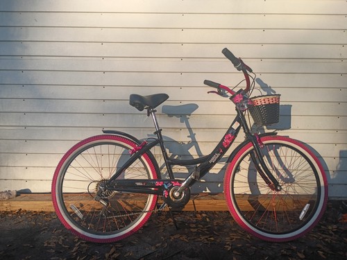 26" Susan G. Komen Cruiser Bike, Adult, Ages 12+, Black and Pink | eBay