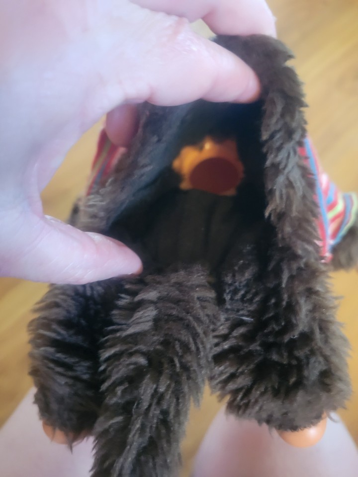 Monchichi Vintage GIRL MONKEY PUPPET. 1974. RARE. | eBay