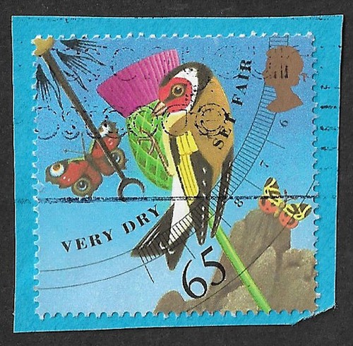 GB 2001 The Weather 65p stamp SG 2200 Very Dry used on piece | eBay UK