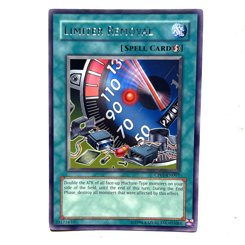 Limiter Removal NM Rare CP01-EN007 Yu-Gi-Oh! TCG See Photos | eBay