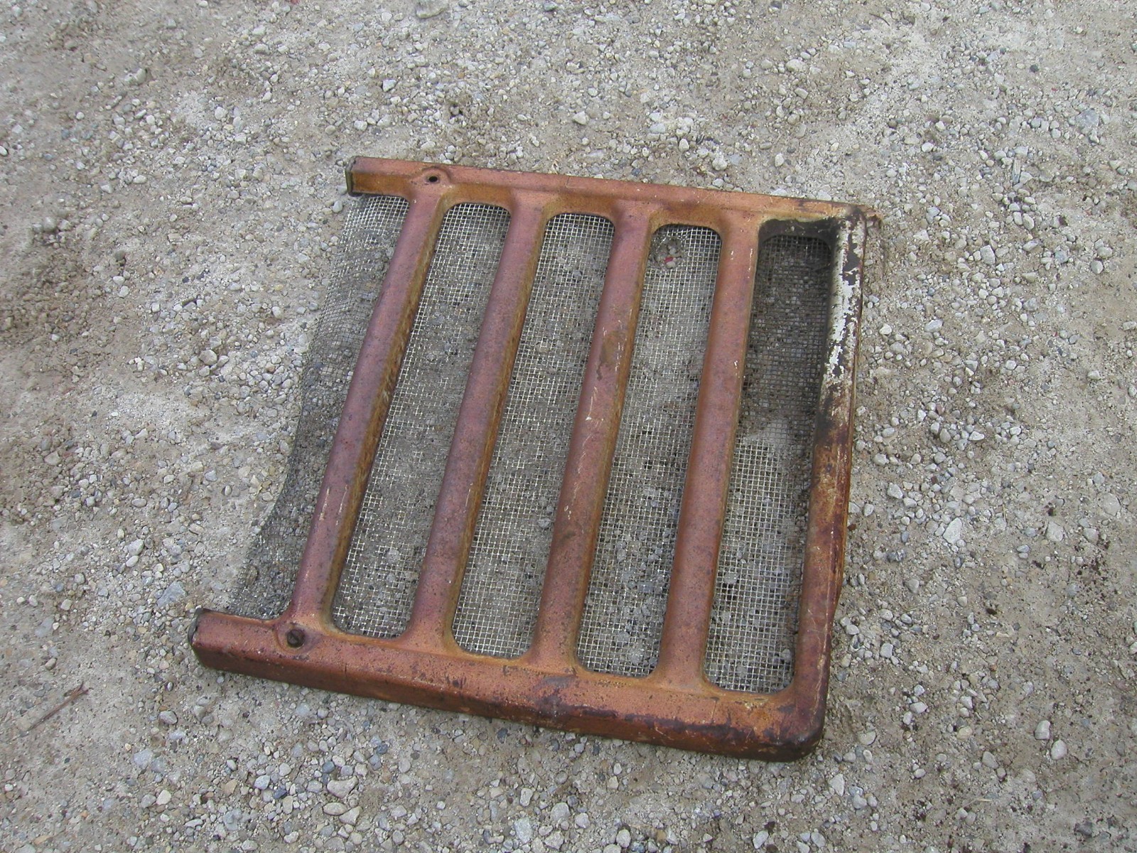 Farmall 460 560 Tractor Real Straight Original IH front nose cone grill ...