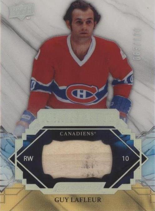 2019-20 Upper Deck Engrained - Remnants Guy Lafleur #R-GL /100 (MEM ...