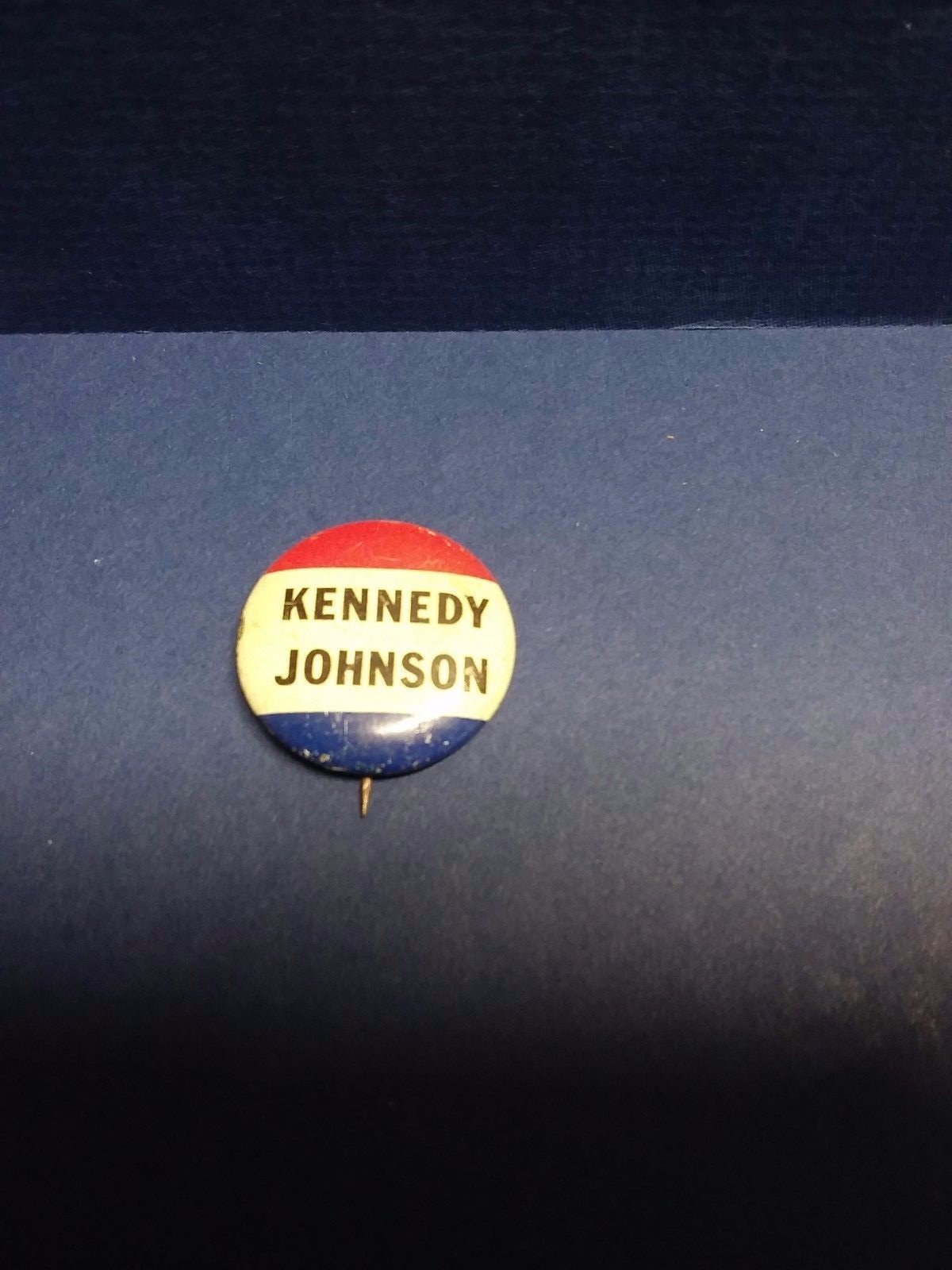 John F. Kennedy Lyndon Johnson campaign button JFK vintage pin | eBay