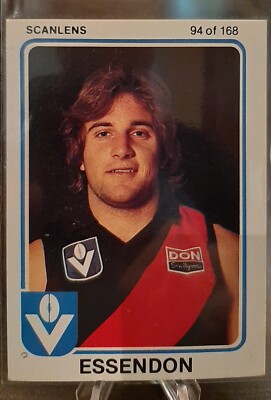 1981 Scanlens – VFL – Tim Watson #94 – Essendon | eBay