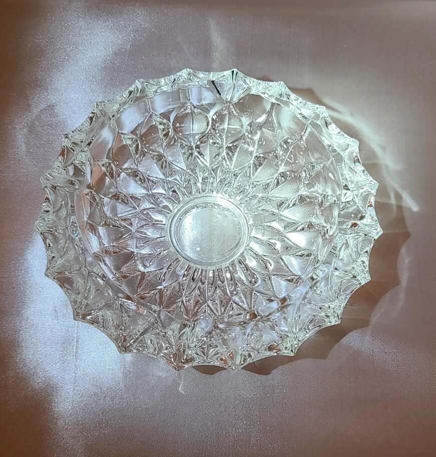 Vintage Rossini Cut Crystal Cigar Ashtray | eBay