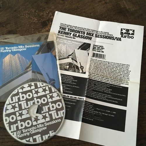 Kenny Glasgow – Toronto Mix Sessions - RARE PROMO CD !!!! | eBay
