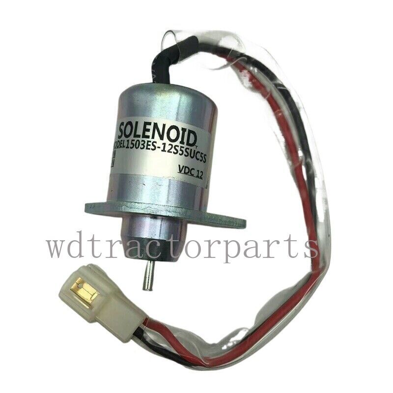 119653-77950 For Yanmar 4TNV94L 4TNV98L 12V Fuel Shutoff Solenoid Valve ...