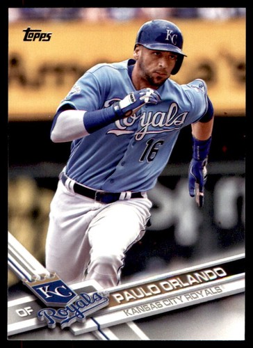 2017 TOPPS #41 PAULO ORLANDO KANSAS CITY ROYALS | eBay