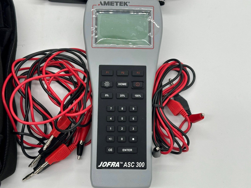 AMETEK JOFRA ASC300G Advanced Multi-Signal Process Calibrator UPS/FedEx ...