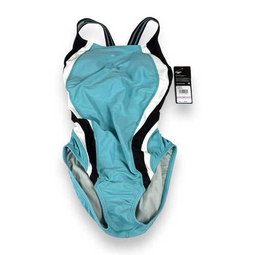 Speedo Women’s Creora Highclo Quantum Splice One-Piece Swimsuit Fusion ...