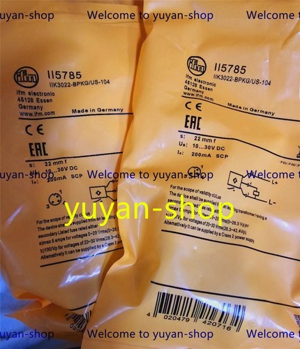 1PC New For II5785 IIK3022-BPKG/US-104 Proximity Switch Sensor | eBay