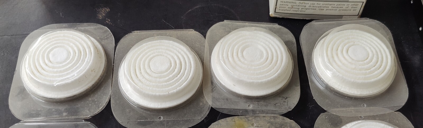 MSA Comfo II Resporator with 2 Cartridges and 4 Prefilters | eBay