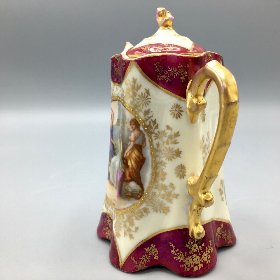 Antique Joseph Riedl Chocolate or Coffee Pot Royal Vienna Style | eBay