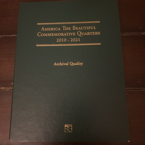 America's National Park Commemorative Quarters Coin Folder 2010-2021 ...