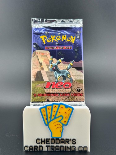 2001 Pokemon Neo Discovery (1st Edition) Booster Pack (Umbreon) Factory ...