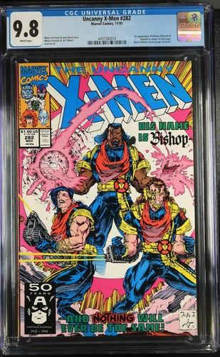 Uncanny X-Men #282 - Marvel Comics 1991 CGC 9.8 1st appearance of ...